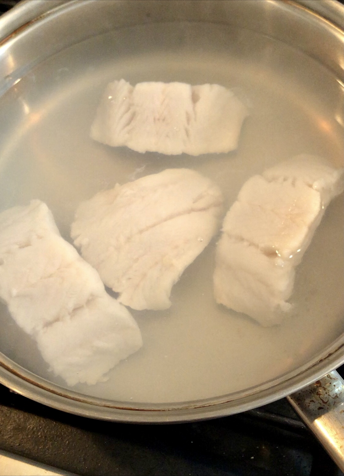 Poached Cod w/ 6 Minute Egg & Herb Sauce