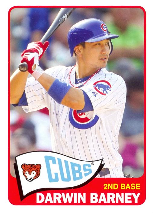 Wrigley Wax: 2013 Cubs Giveaway Card Set #1