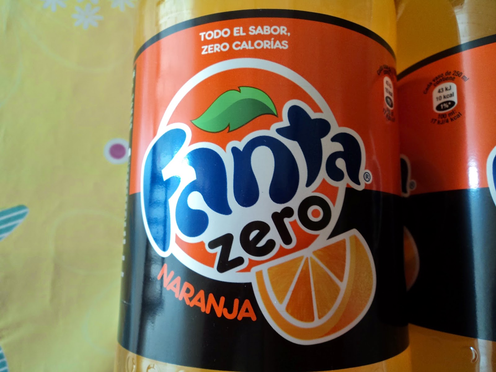 El Blog de una Principiante: Fanta Zero Naranja
