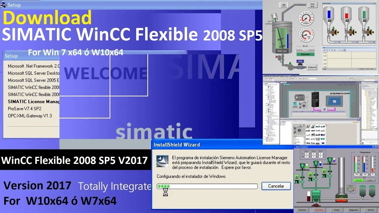 Download Siemens SIMATIC WinCC Flexible 2008 SP5