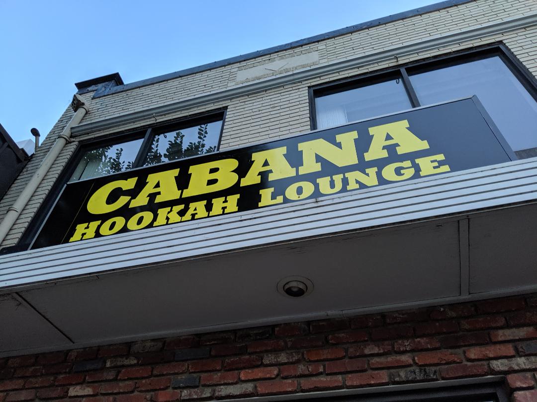East MoCo: Sign installed at Cabana Hookah Lounge in Silver Spring
