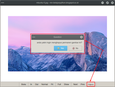 Aplikasi Pembuka Foto PySide versi 7 ~ Belajar Python