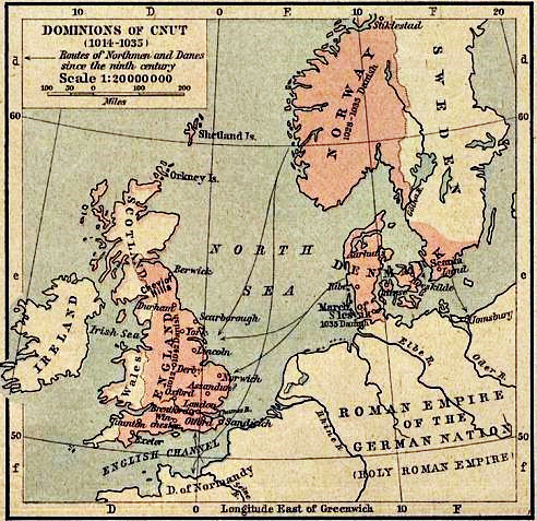 O LIVRO DE AREIA: O império Viking de Knud II (Cnut the Great)