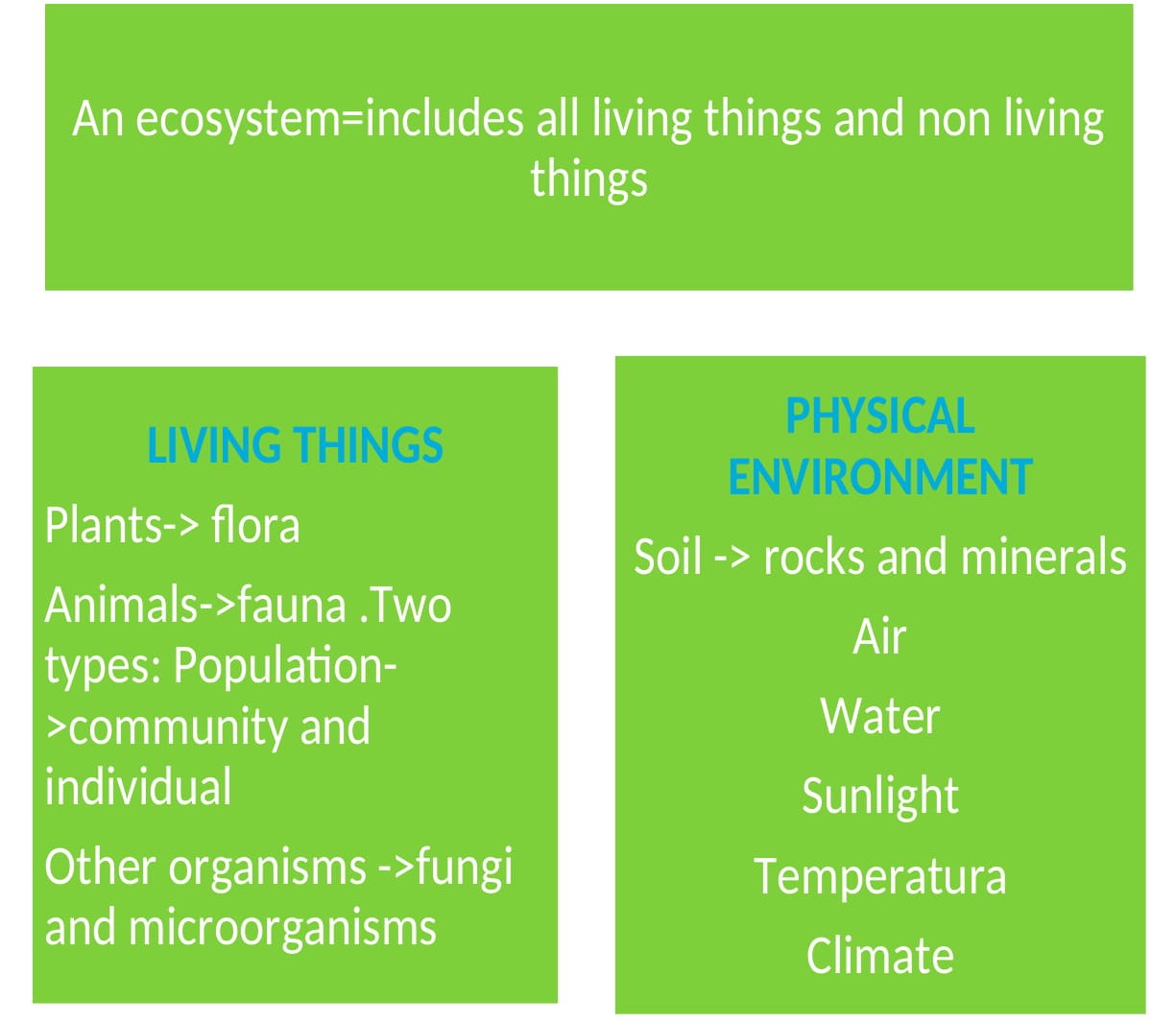 OUR NATURAL SCIENCE CLASS -5TH-: UNIT 5 ECOSYSTEMS