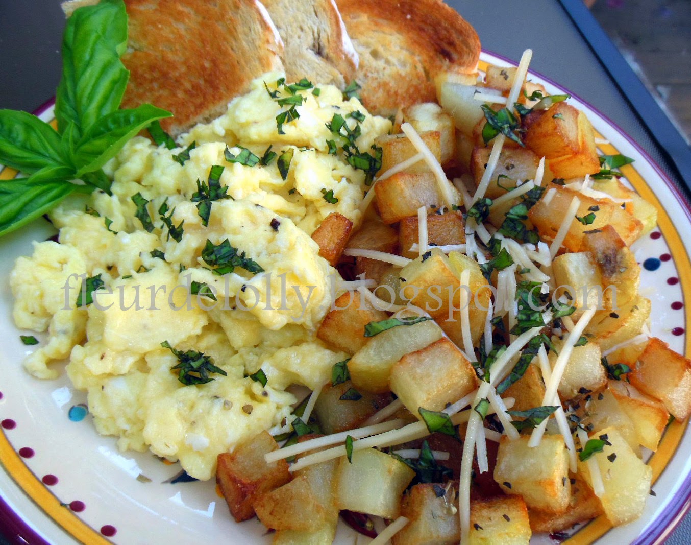 Fleur de Lolly: Father's Day Breakfast - Italiano Scrambled Eggs ...