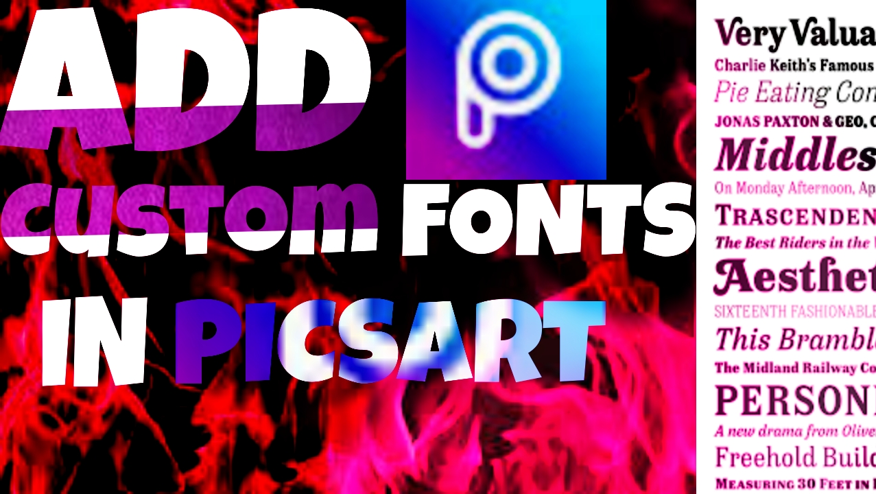 How To Add Custom Fonts In PicsArt how-to-add-custom-fonts-in-picsart