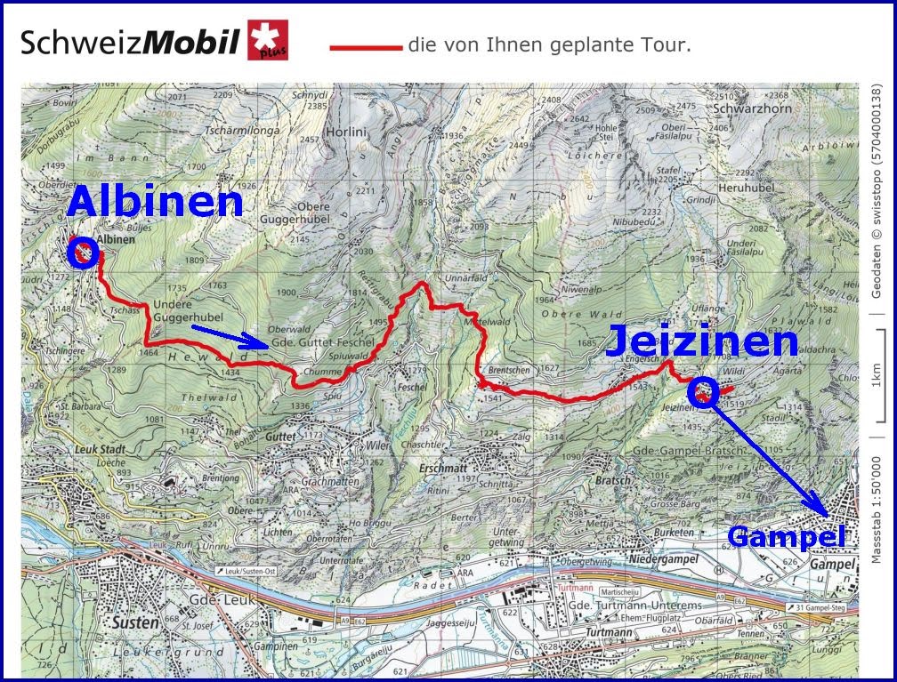 WmF-Pfanniblog: Auf dem Walliser Sonnenweg zwischen Albinen und ...