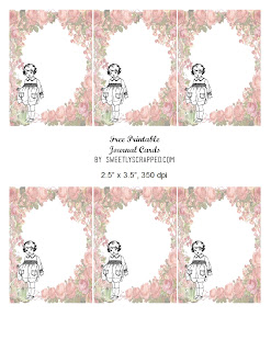 Sweetly Scrapped: Free Printable Journal Cards