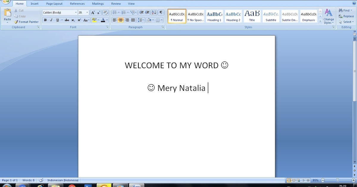 cara mengoperasikan microsoft word : Cara Mengoperasikan Microsoft excel