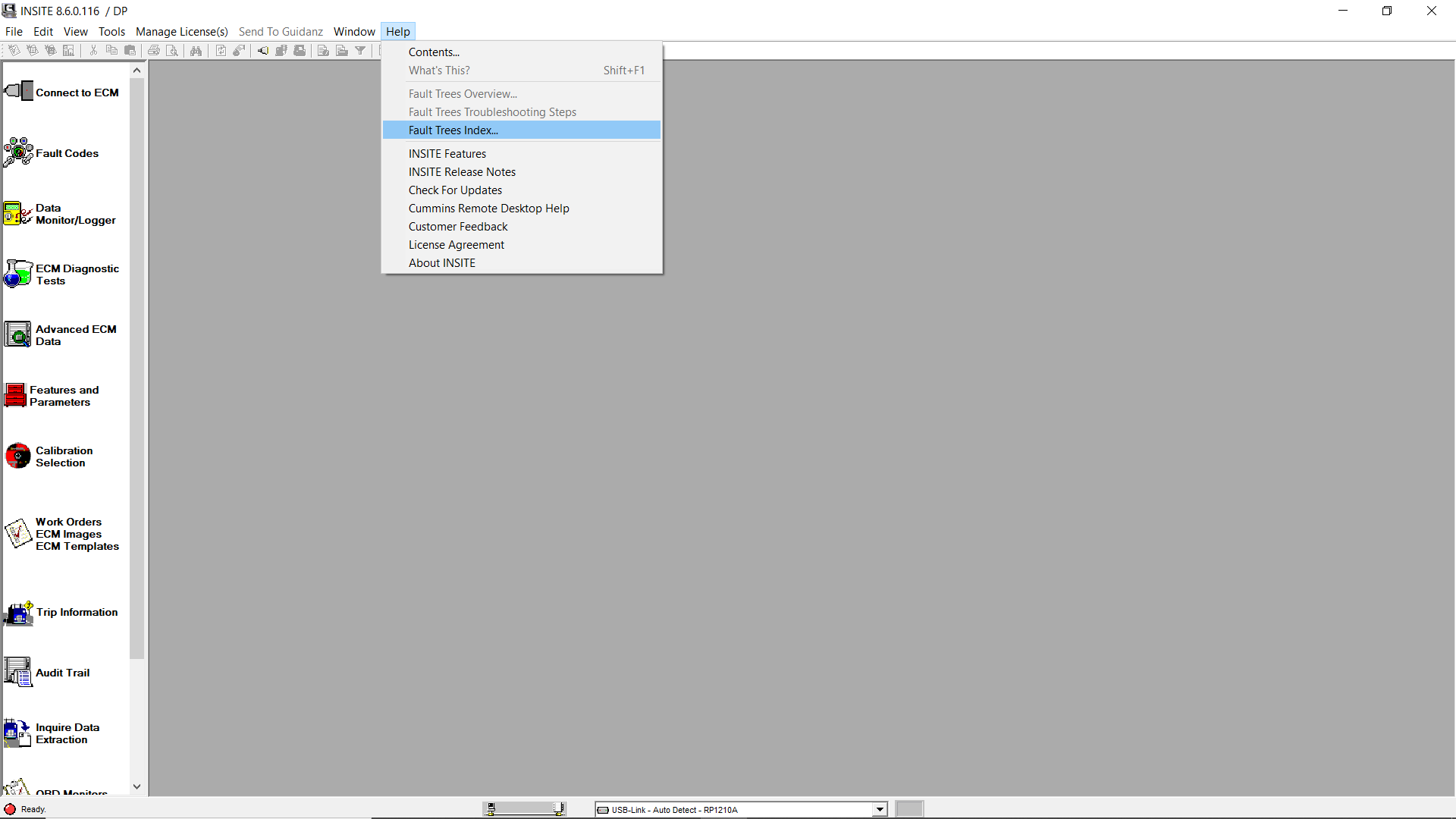Fault Information System on Cummins INSITE Software (CUMMINS Engines ...