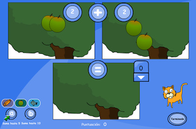 APRENDIENDO EN LAS AULAS DE INFANTIL: ¿Cuántas manzanas tiene el árbol?