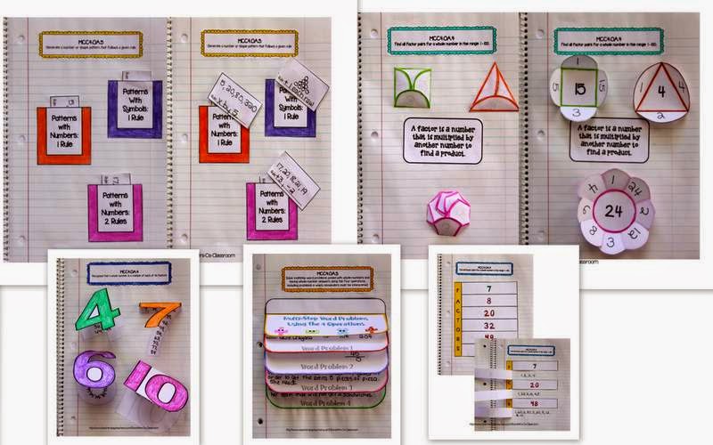 Mrs. C's Classroom: Algebra Interactive Notebook