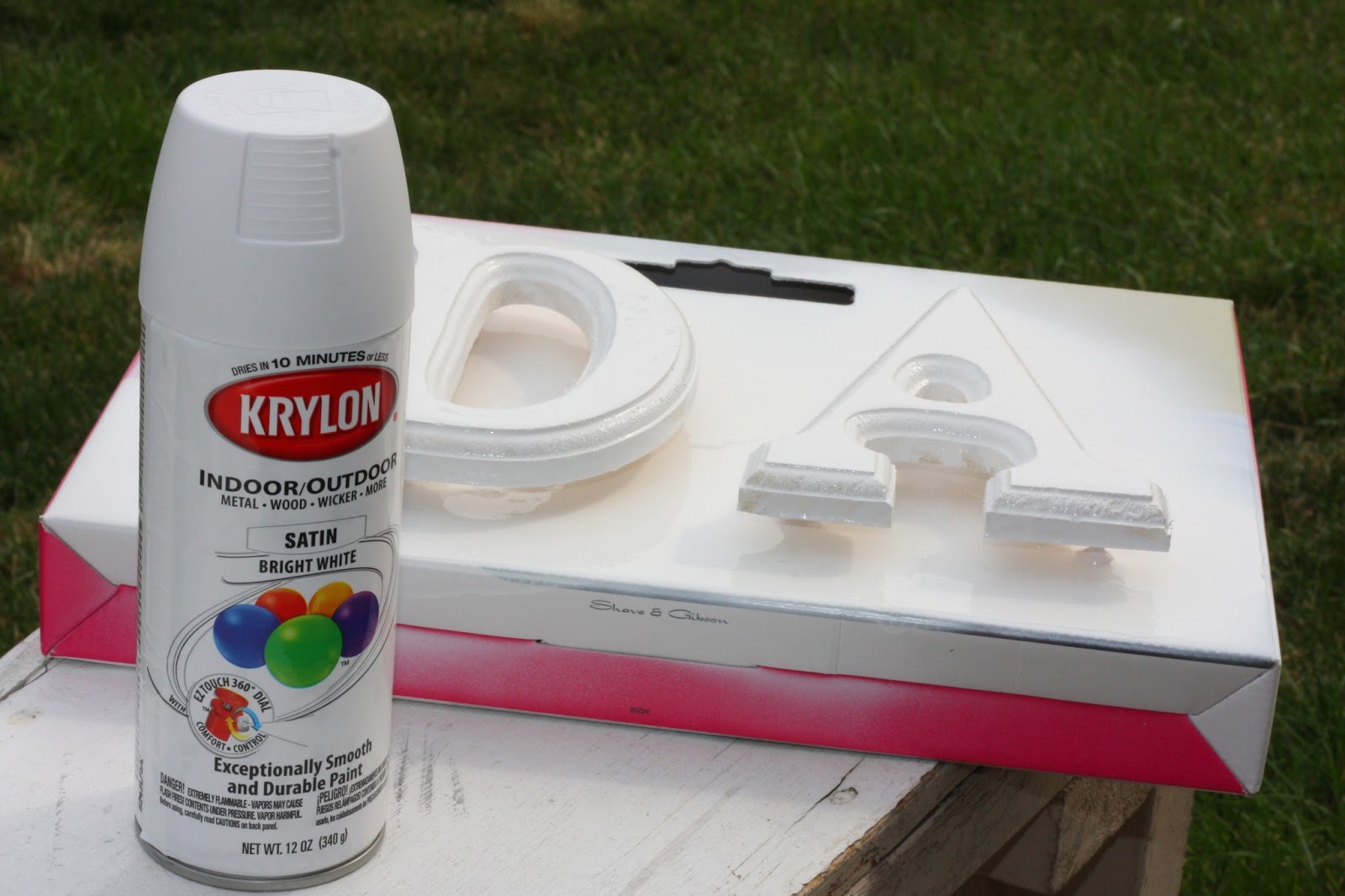 Simple Suburbia: Spray Painting Tip!