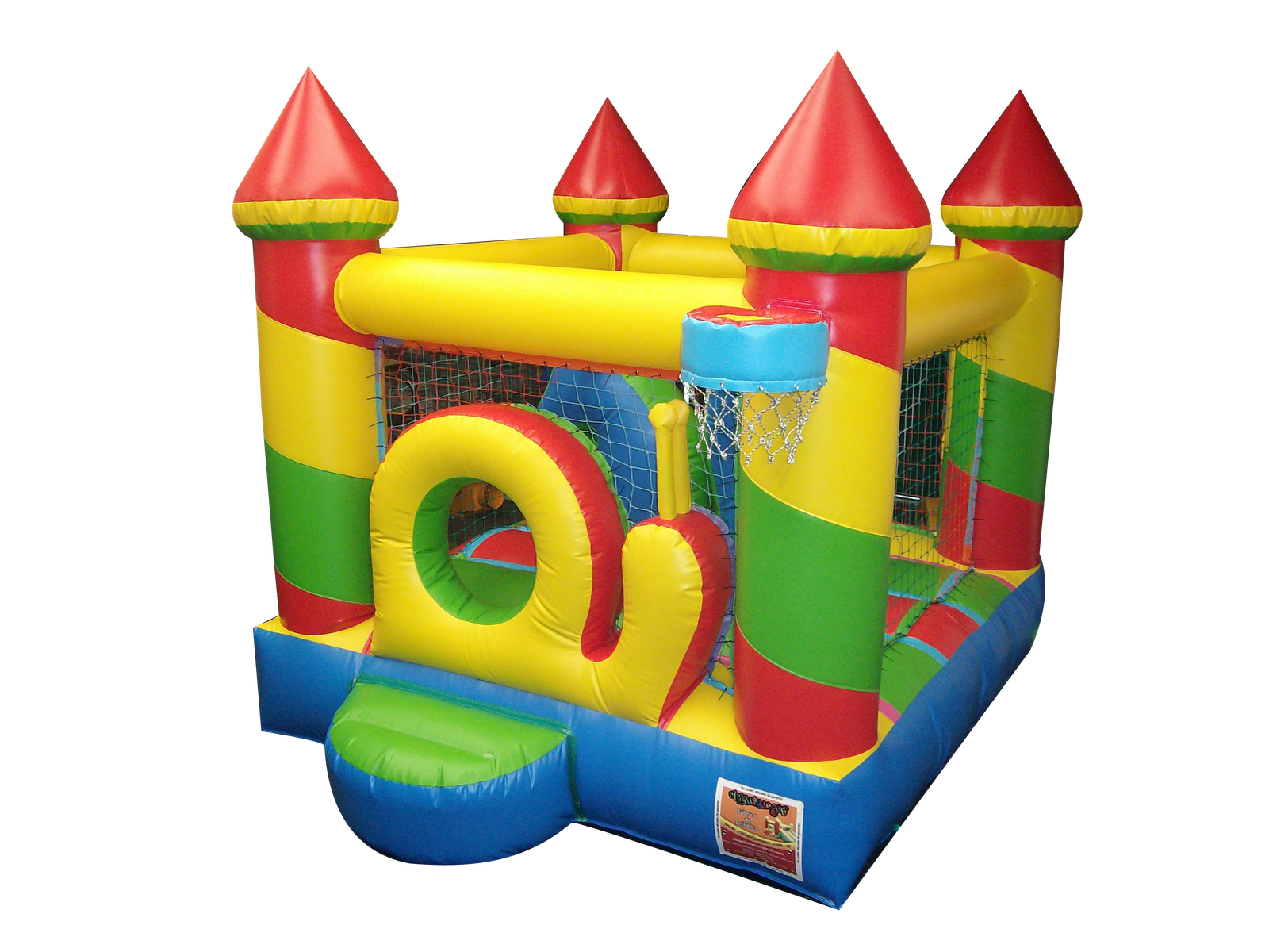 Dibujo de castillo inflable - Imagui