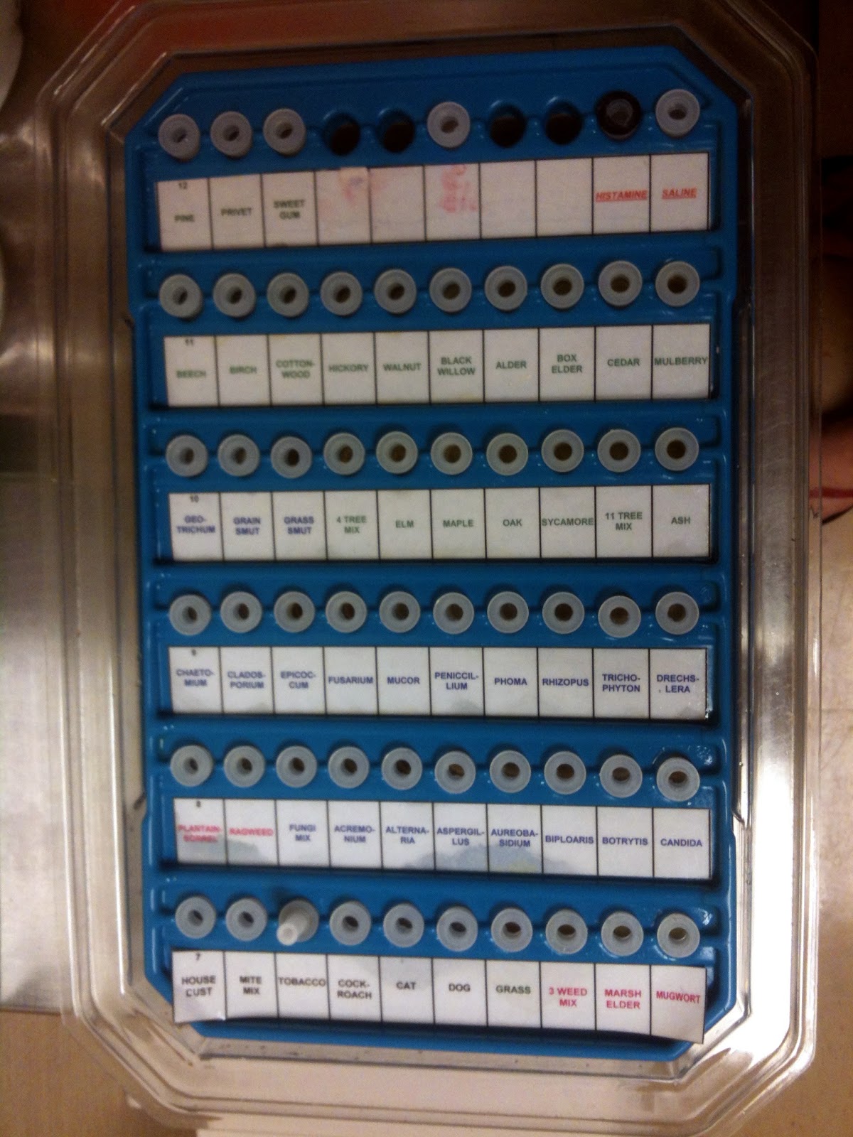 Hamburke: Allergy Testing