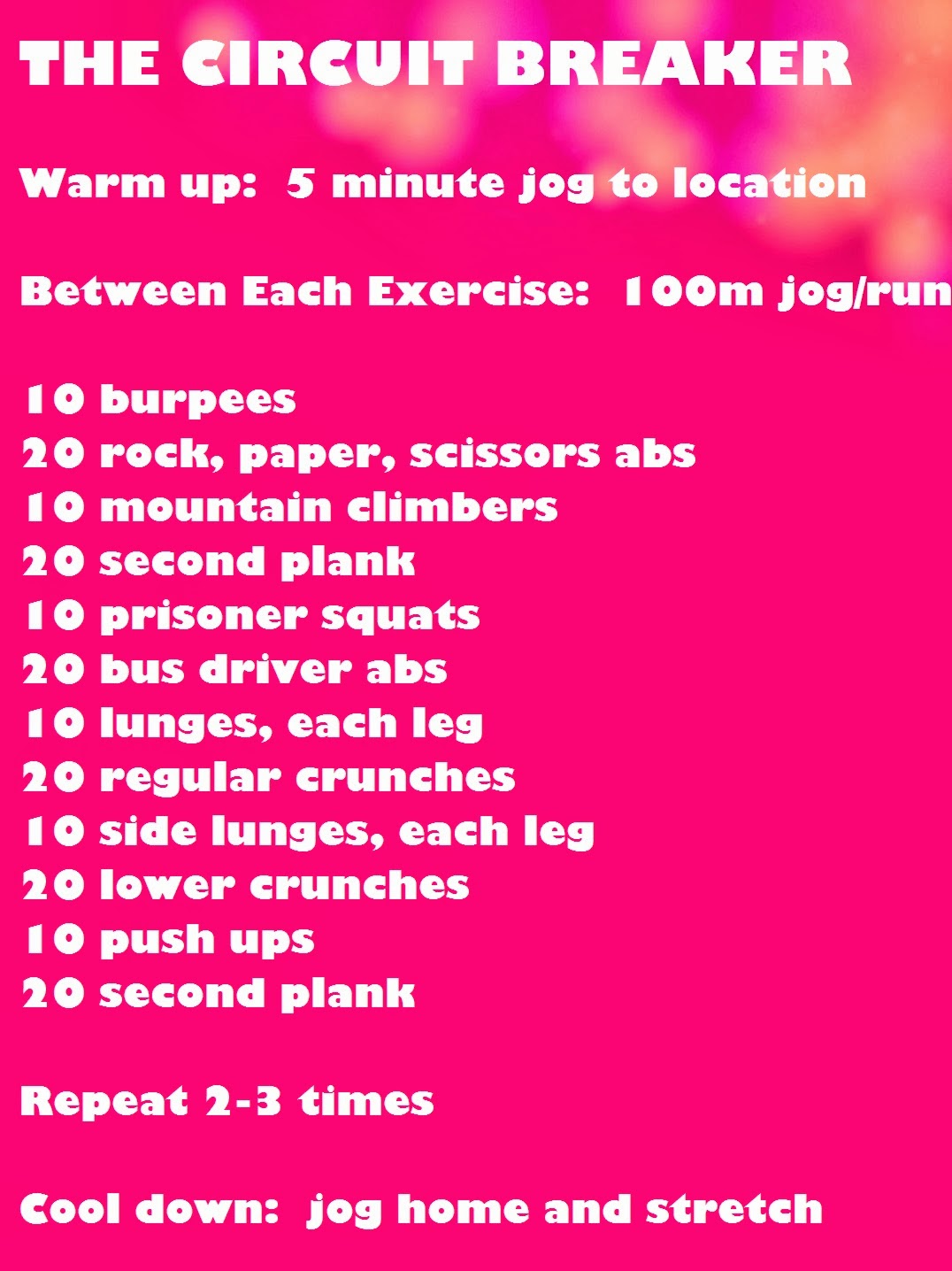 it's a healthy thing: circuit breaker and #MTLFallChallenge