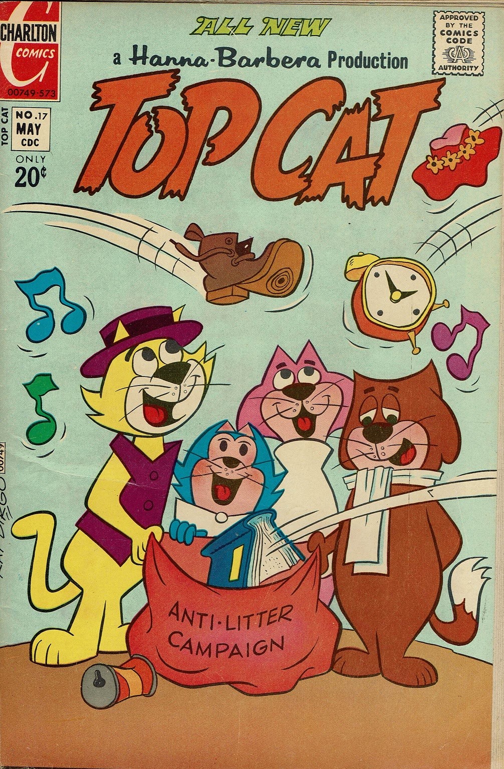 Old-fashioned Comics: Top Cat (#1 - #20) 1970 - 1973 Complete Series ...