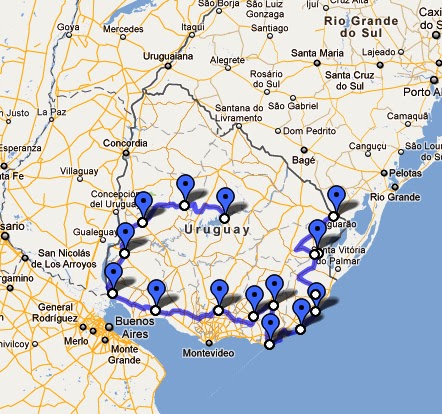Hijos de la Tierra: Ruta de Uruguay