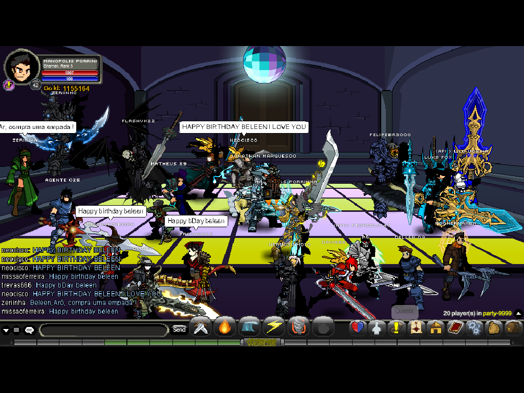 aqw fenix: galera geral do aqw