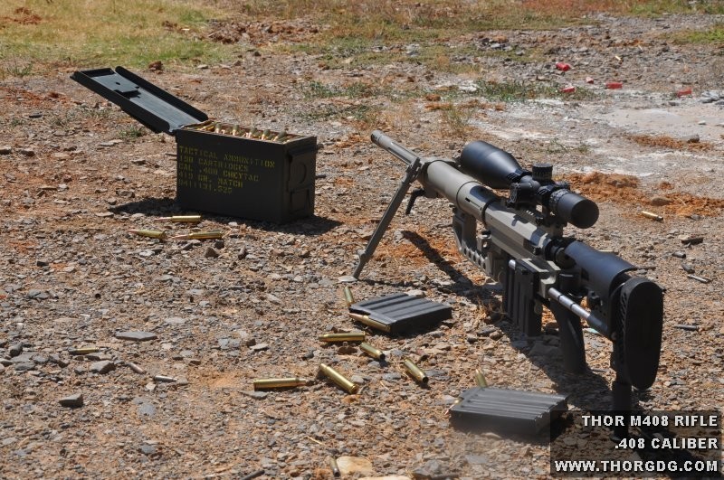 Knesek Guns, Inc.: THOR M408 Rifle Photos - 408 Caliber