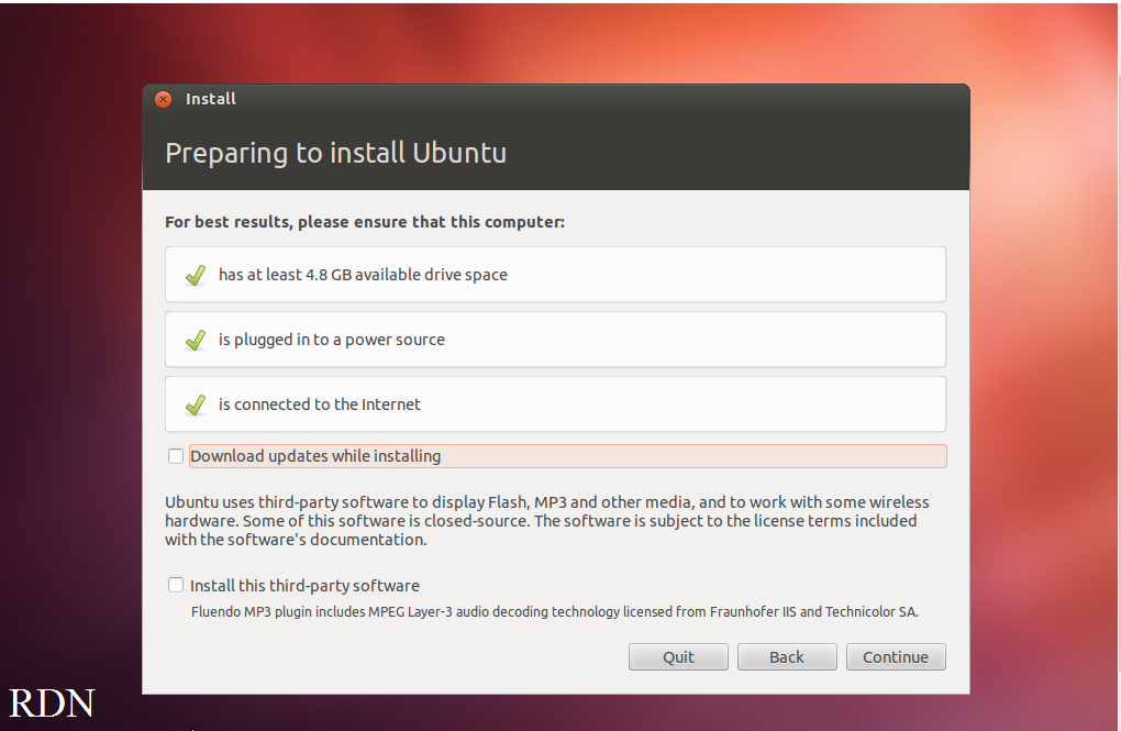 INSTALASI UBUNTU DI VIRTUAL BOX