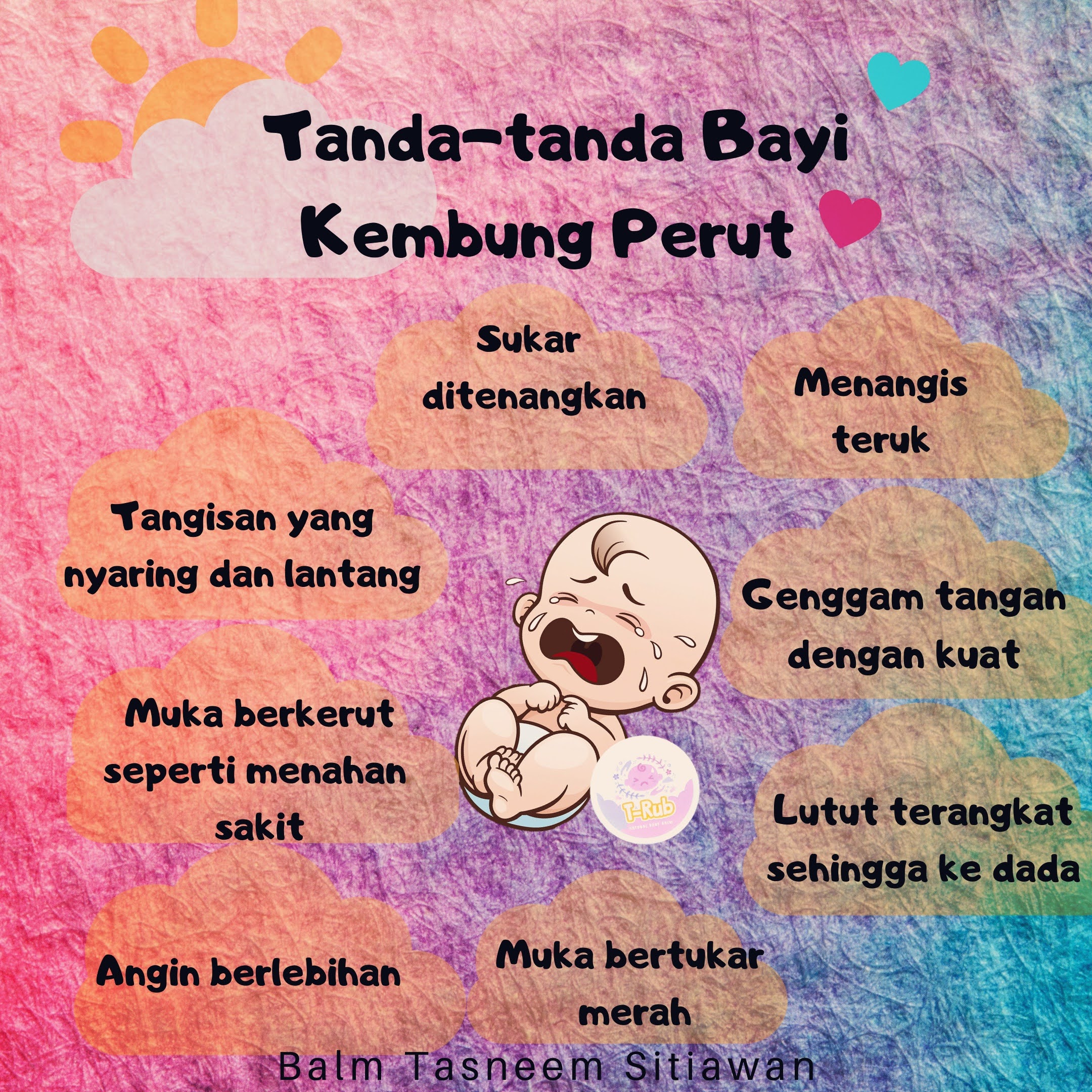 9 Tanda-tanda Bayi Kembung Perut