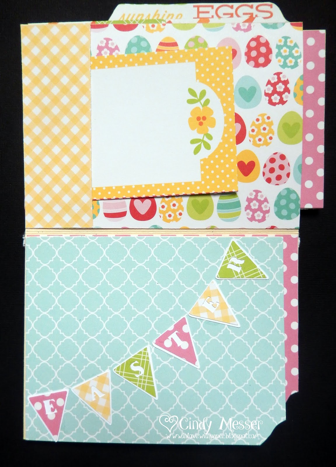 In Love with PAPER!!: Easter File Folder Flipbook
