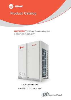 Product Catalog TRANE - VRF Air Conditioning Unit | Cộng đồng Kỹ thuật ...