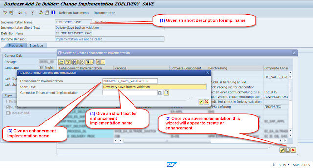 SAP for Abapers: Delivery VL01N and VL02N transaction Save and Post ...