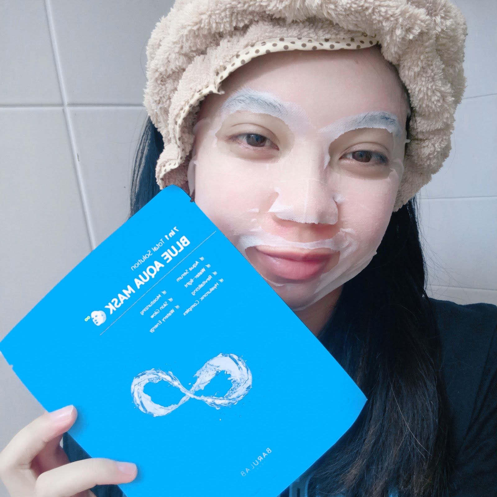 REVIEW: BARULAB 7in1 TOTAL SOLUTION BLUE AQUA MASK