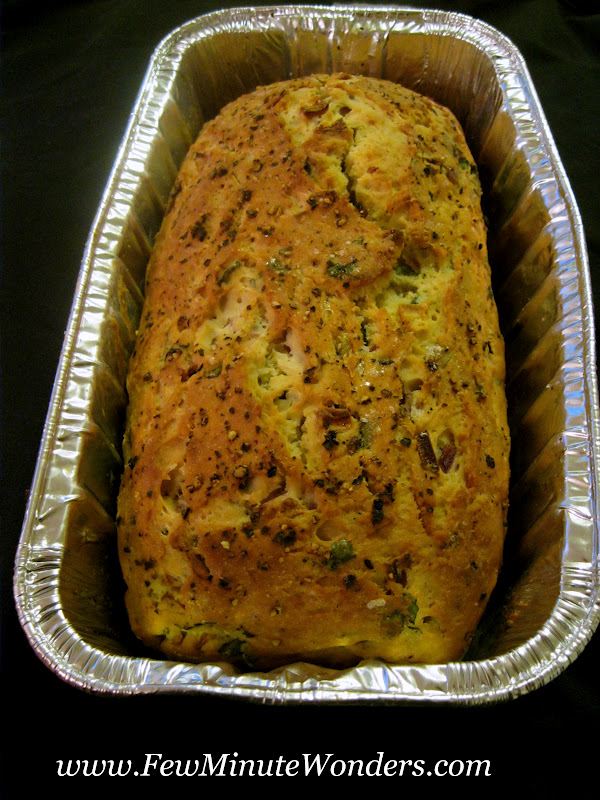Cilantro Onion Bread - Few Minute Wonders
