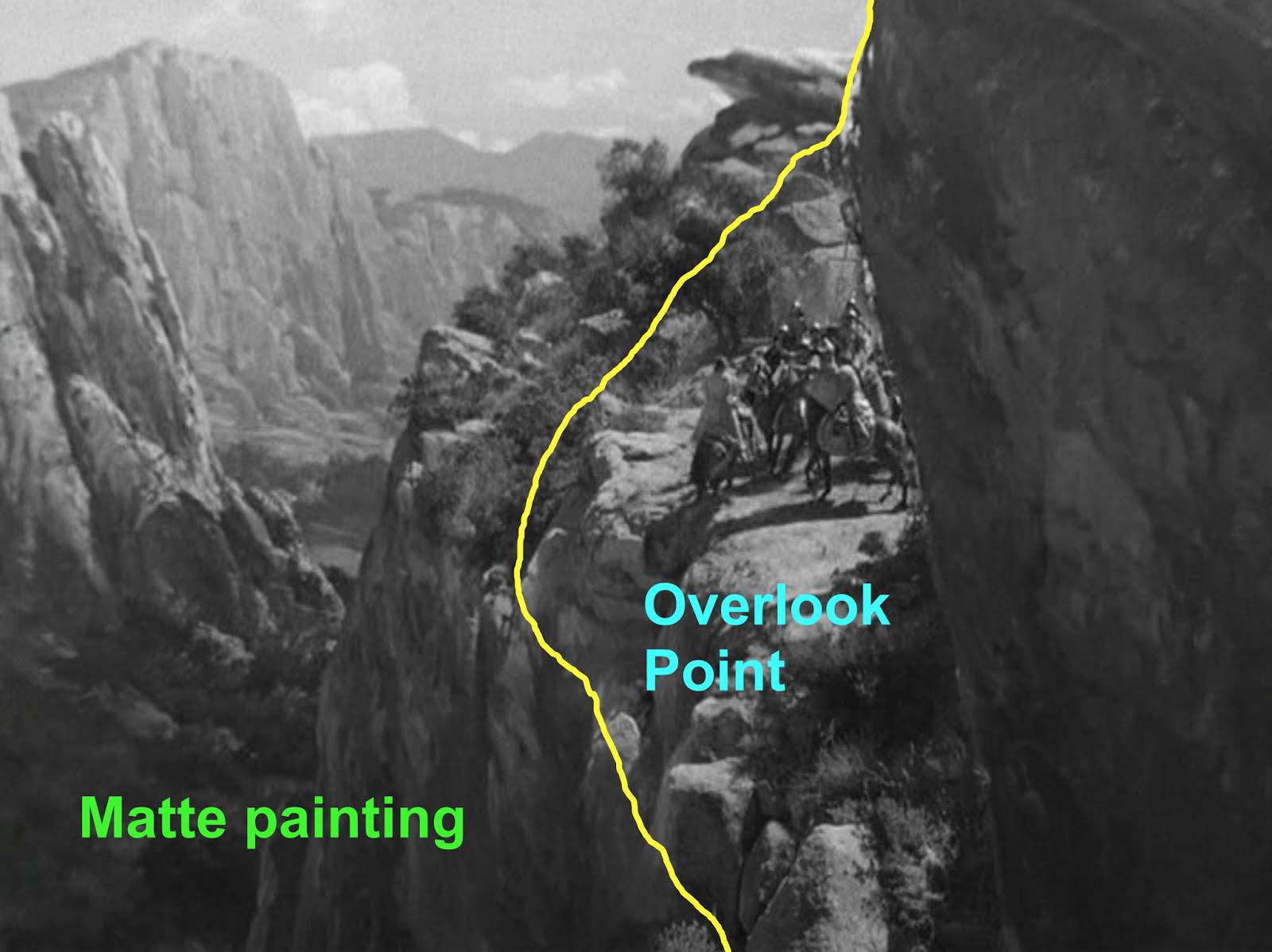 Matte Shot - a tribute to Golden Era special fx: MATTE PAINTING REVIEW ...