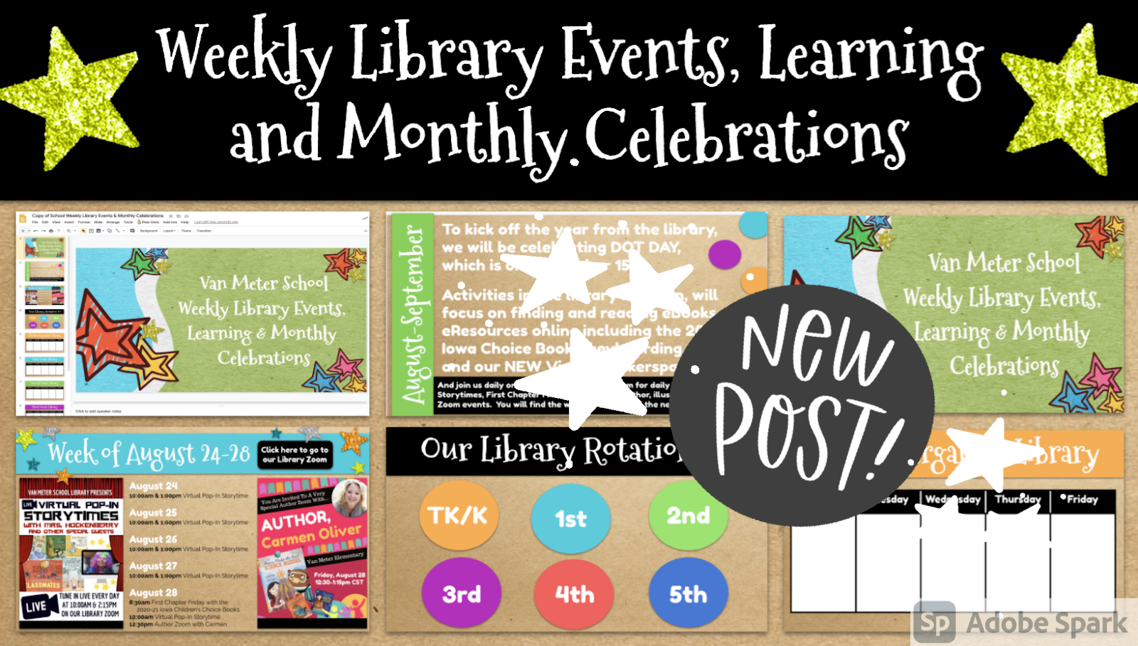 The Library Voice: A NEW Way To Kick Off Our Weekly Library Events ...