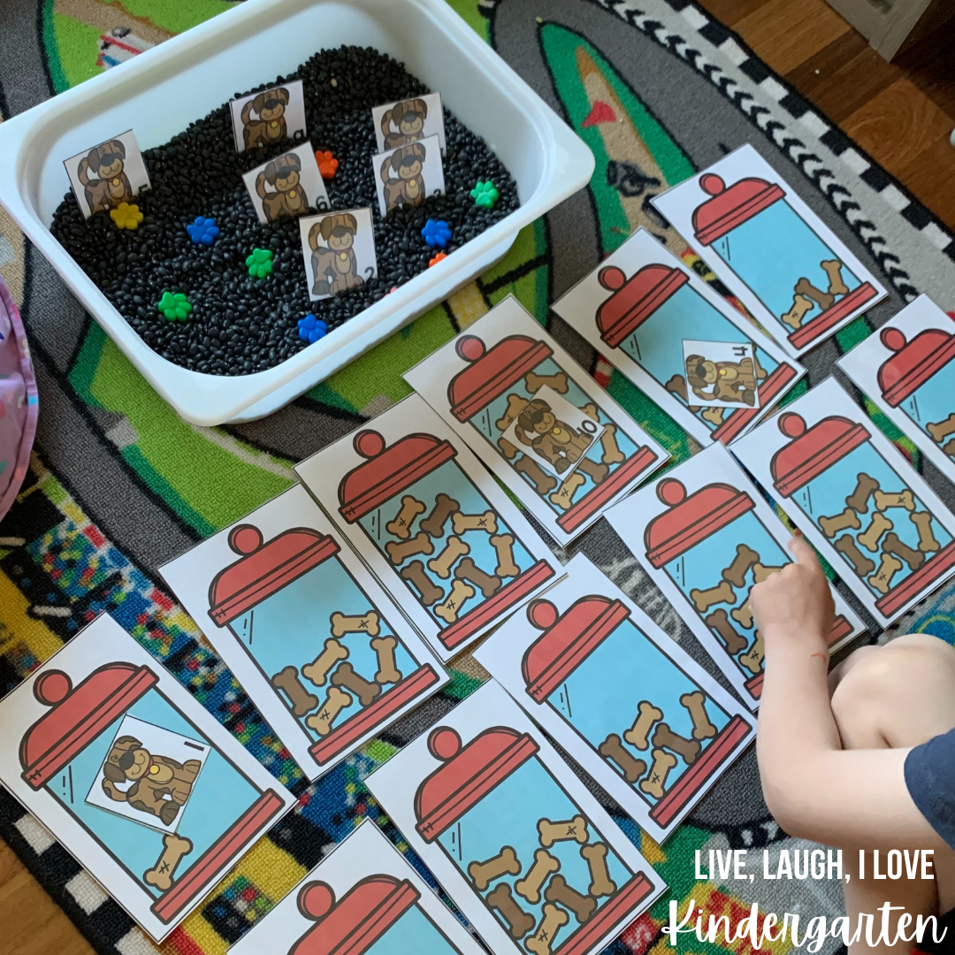 Dog Bone Counting : This one was so fun! We counted the dog bones in ...