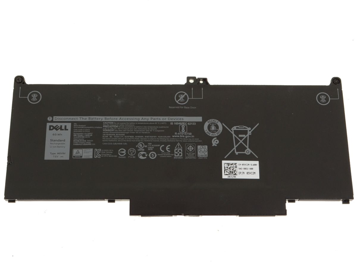 Original Dell LATITUDE 7400 Battery [6 Cells 5200mAh] - S.H Stores