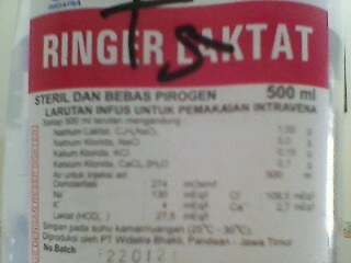 Kandungan Infus di Rumah Sakit ~ Blog Kimia MAN 2 Klaten