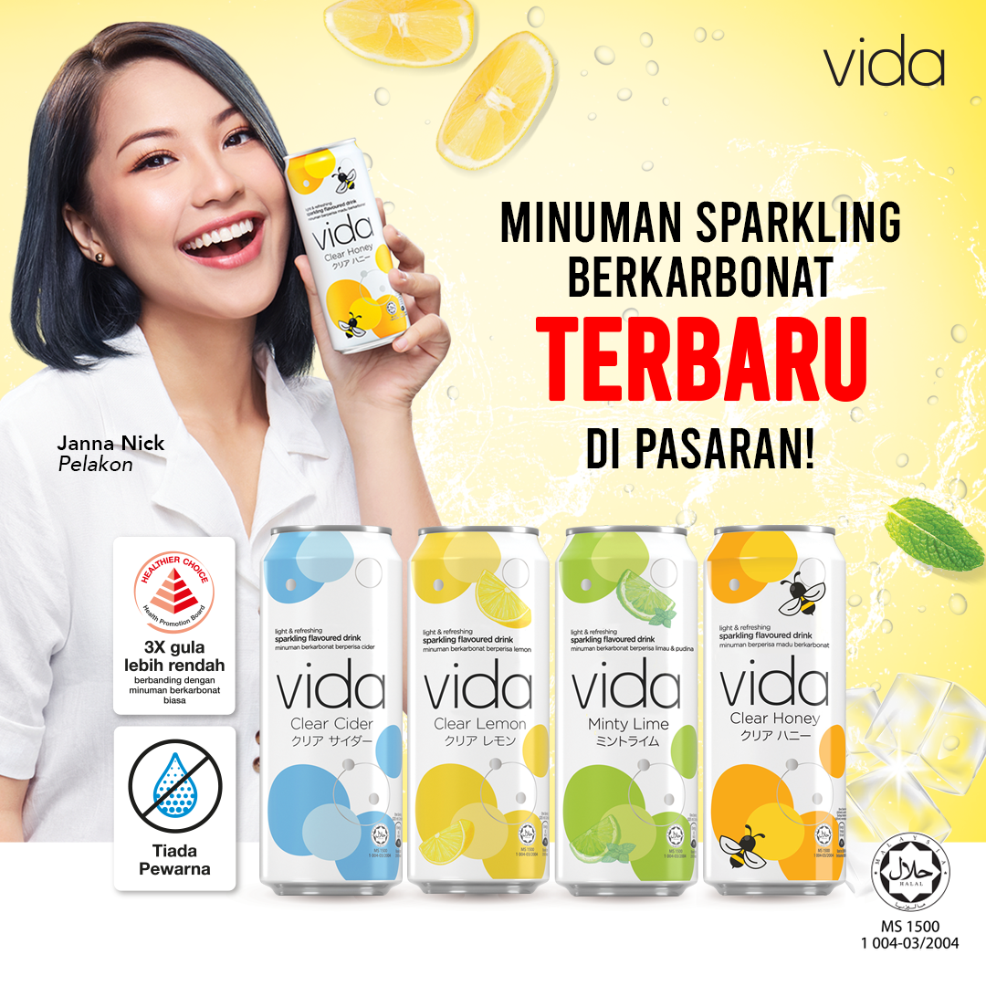 Vida Umumkan Pelantikkan Janna Nick Sebagai Duta Terbaharu Bagi Kempen ...