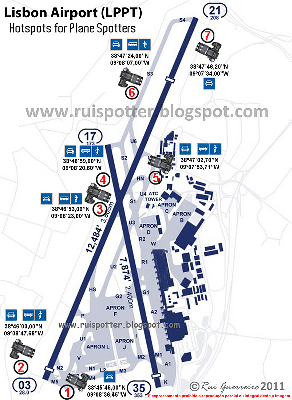 AVIAÇÃO - PLANE SPOTTING - PORTUGAL: Guia de Spotting - Aeroporto de ...