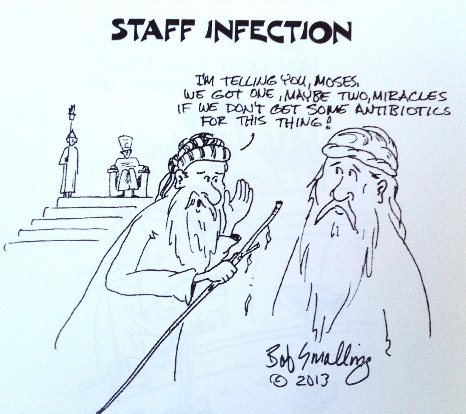 Toonfinder: STAFF INFECTION