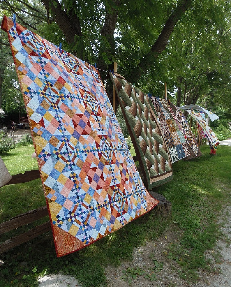 Faeries and Fibres: Quilts at the Creek - Pioneer Spirit