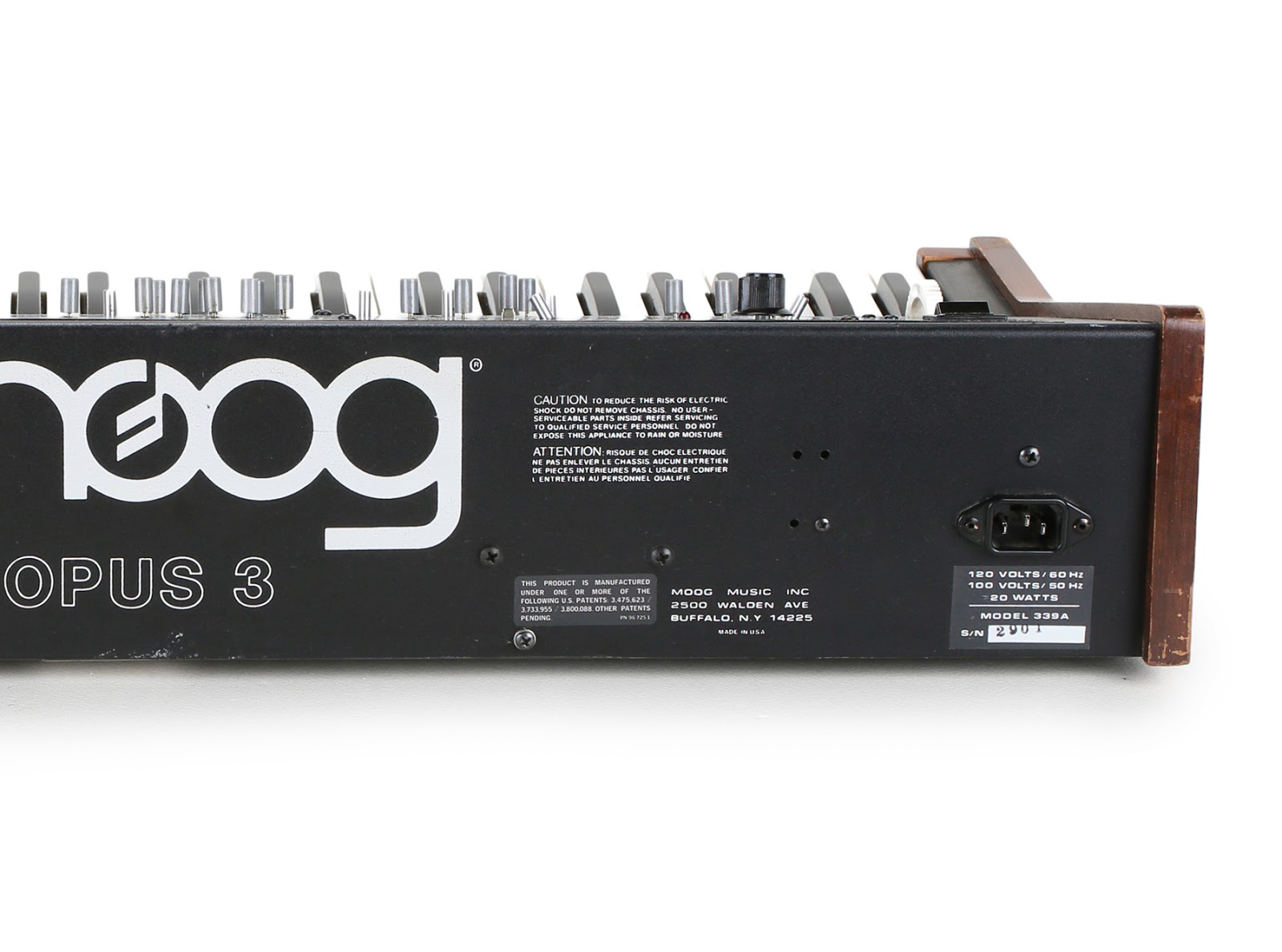 MATRIXSYNTH: Moog Opus 3 Vintage Analog Synth