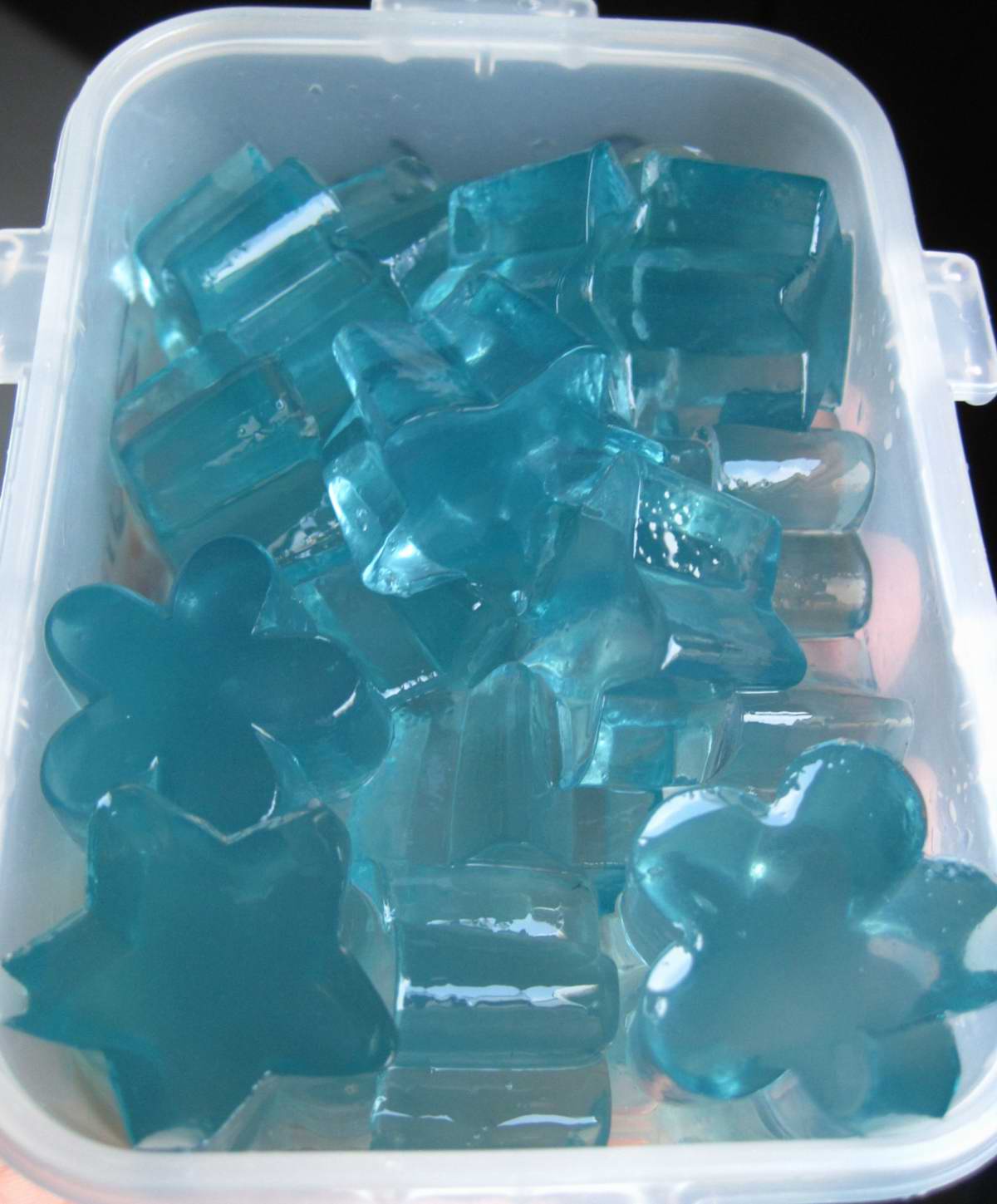 Blessed Homemaker: Blue Pea Flower Konnyaku Jelly