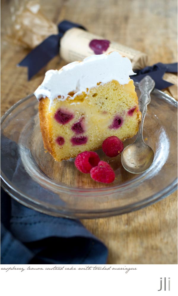 raspberry and lemon custard cake with torched meringue - xmas week 2020 ...