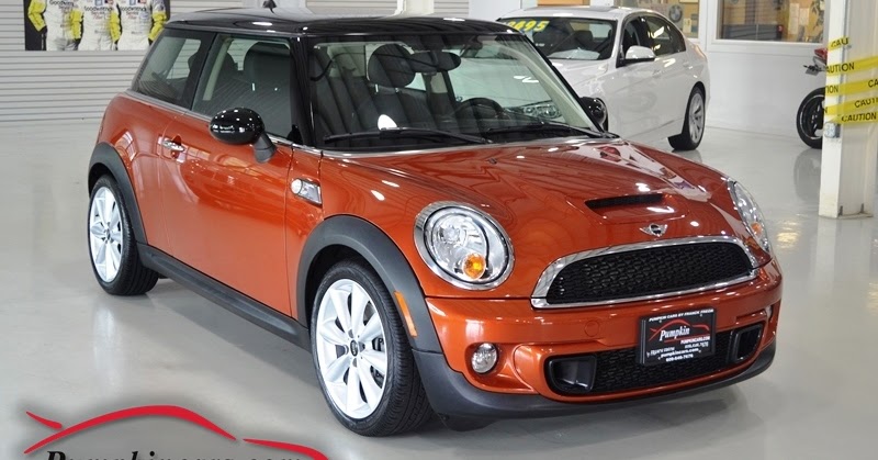 Spice it up with this Spice Orange Mini Cooper S......