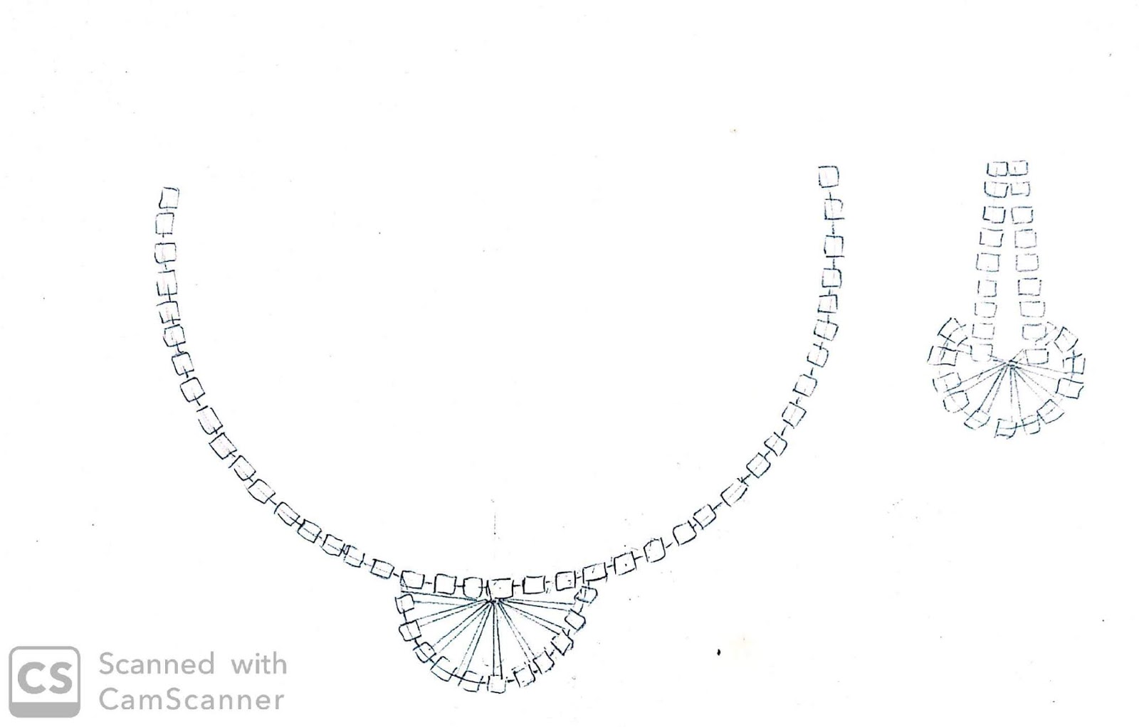 FREEHAND DRAWING -NECKLACE DESIGN