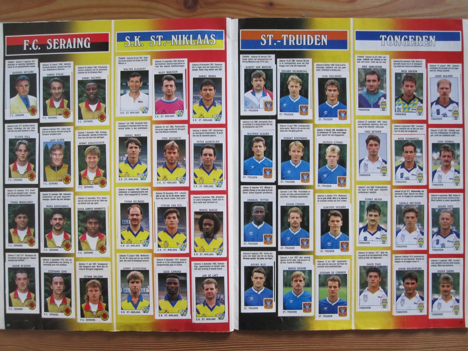 Only Good Stickers: Panini Football 93 (Belgium)