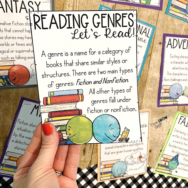 Must Try Tip to Encourage Students to Read a Variety of Genres - Think ...
