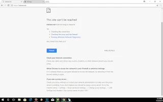 "There is no Internet connection" di Chrome Tapi Firefox Normal ...