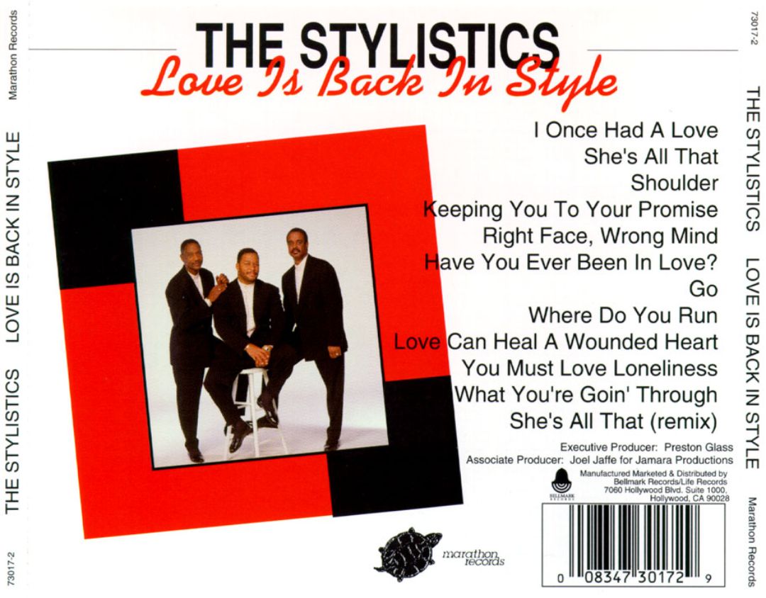BENTLEYFUNK@GMX.COM: The Stylistics - Love is Back In Style 1996