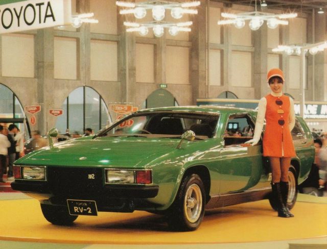 1972 Toyota RV2: “Idea” Car Turns a Station Wagon Into a Recreational ...